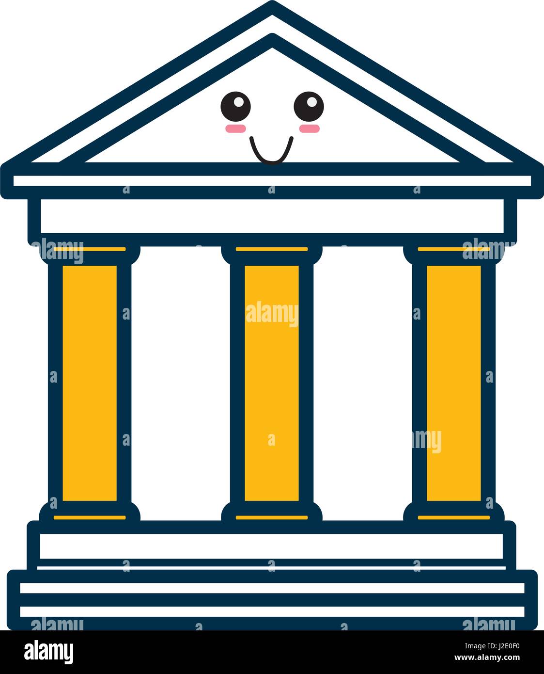 University building cartoon hi-res stock photography and images - Alamy