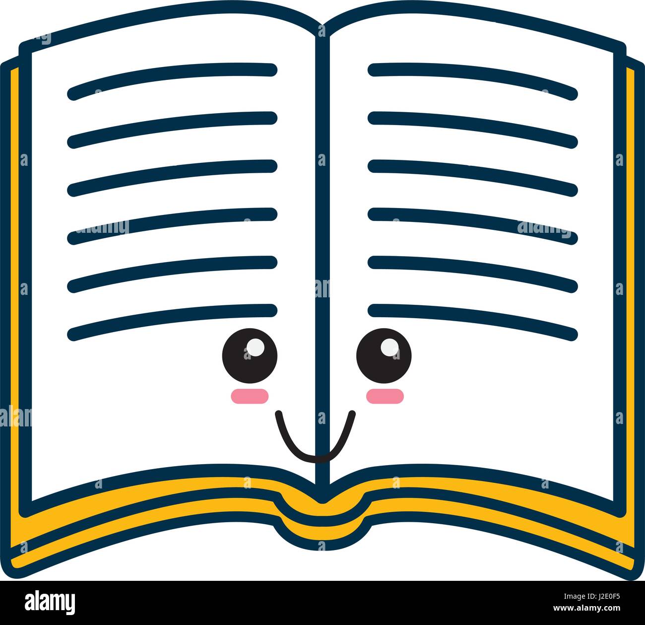 Book cute cartoon Stock Vector Image & Art - Alamy