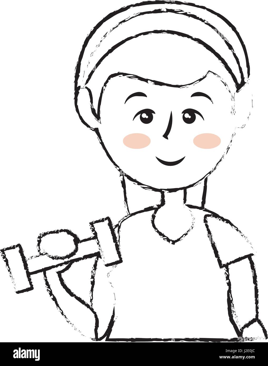 Women fitness cartoon Stock Vector Image & Art - Alamy