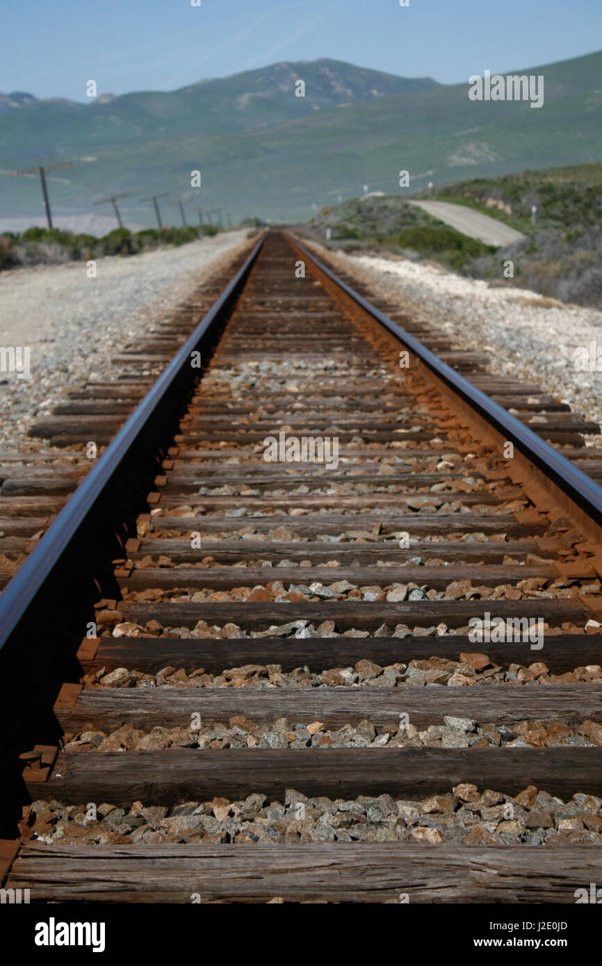 California pacific coast railroad tracks hi-res stock photography and ...