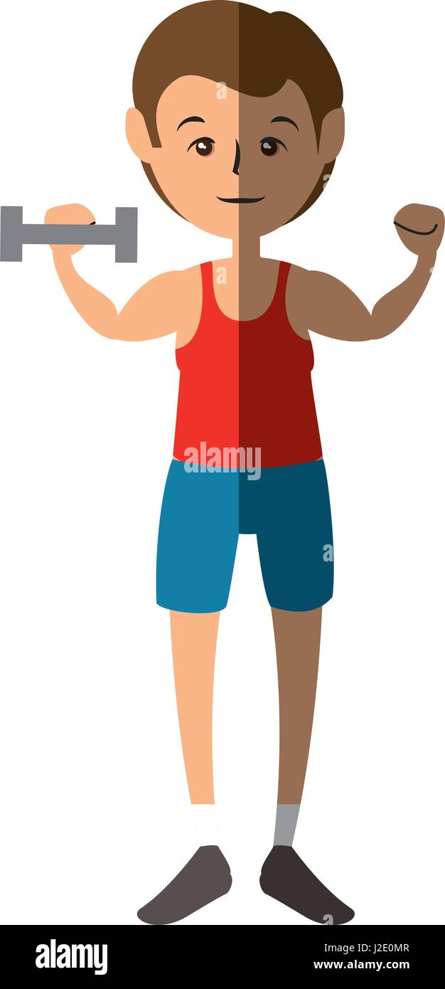 Sport man cartoon Stock Vector Image & Art - Alamy