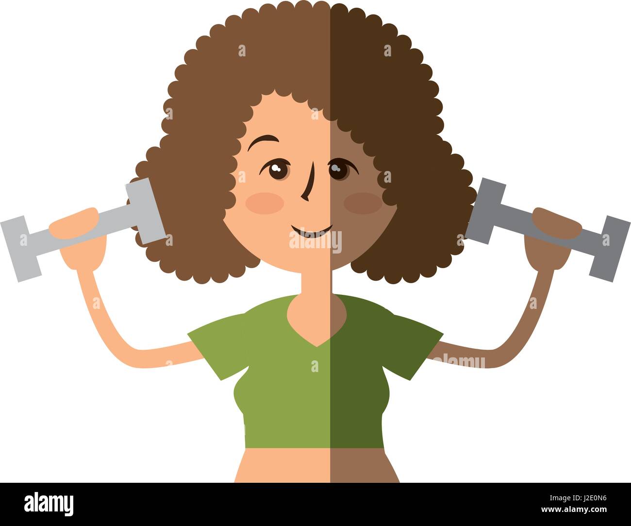 Women fitness cartoon Stock Vector Image & Art - Alamy