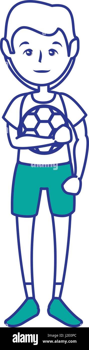 Sport man cartoon Stock Vector Image & Art - Alamy