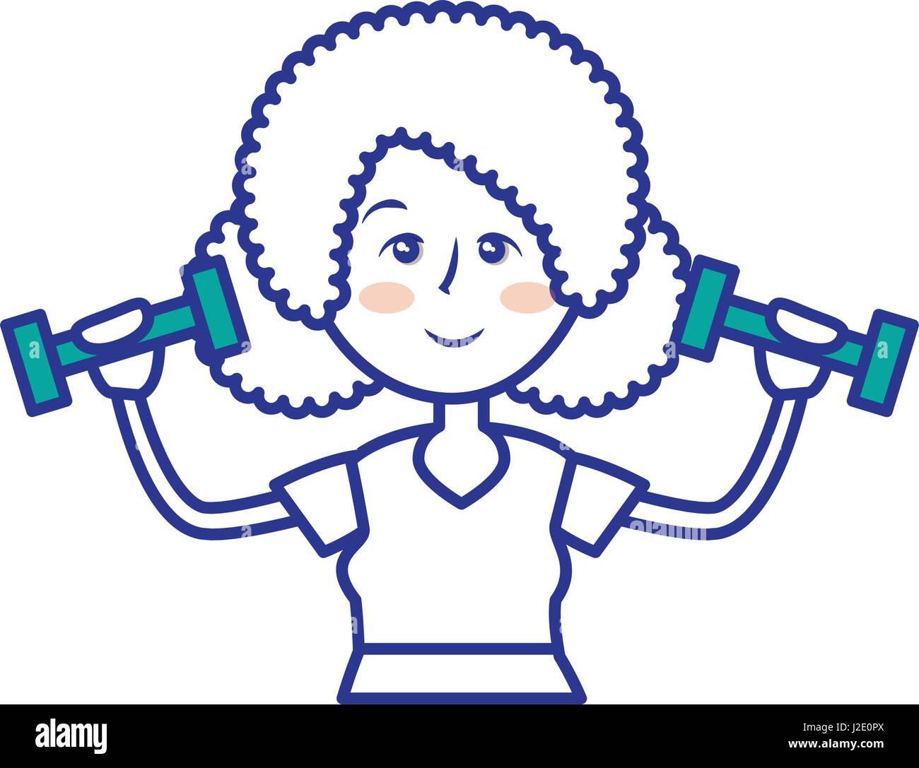 Women fitness cartoon Stock Vector Image & Art - Alamy