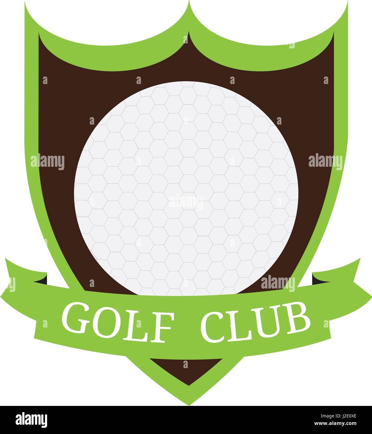 Golf emblem hi-res stock photography and images - Alamy