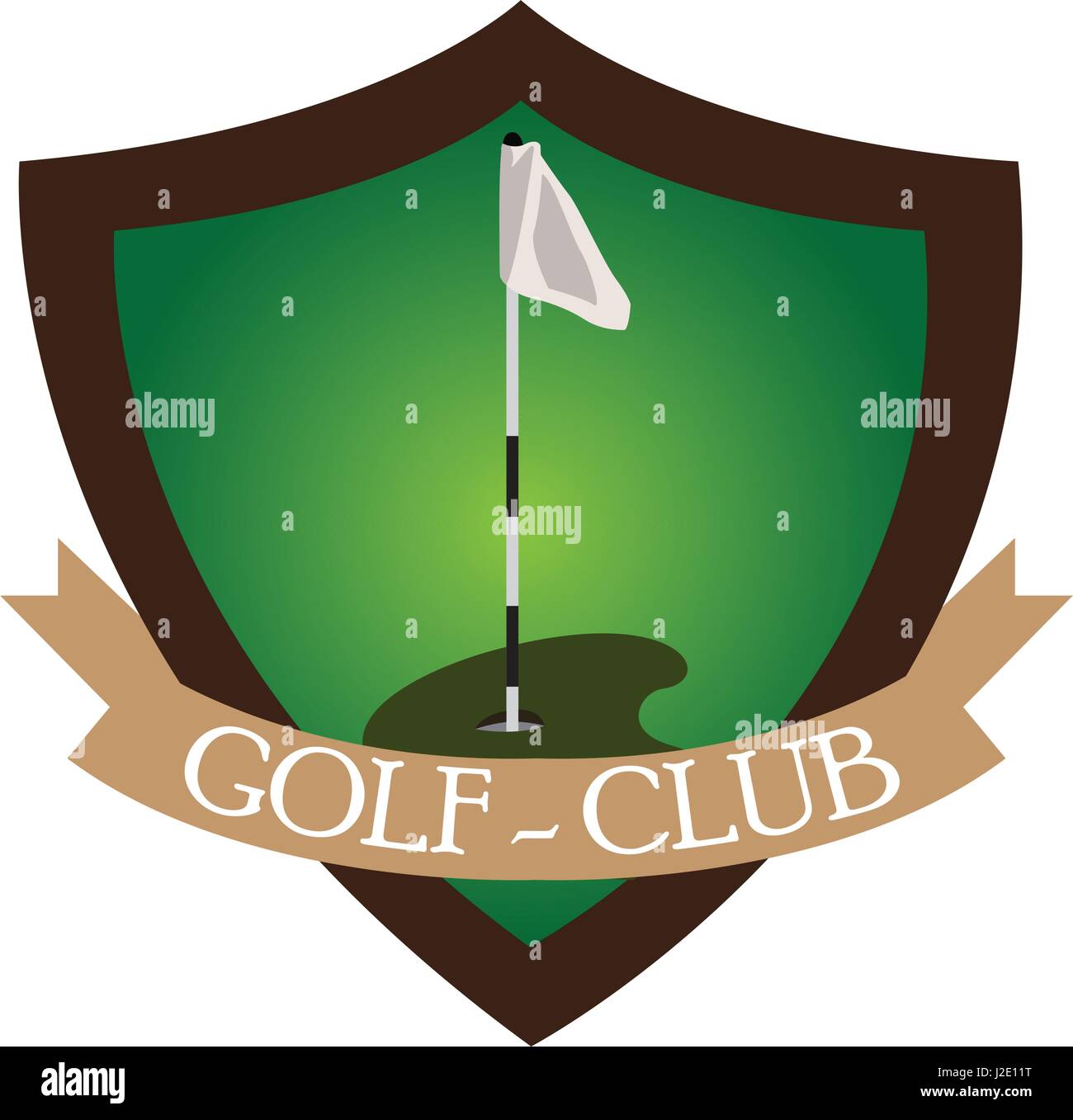 Isolated golf emblem Stock Vector Image & Art - Alamy