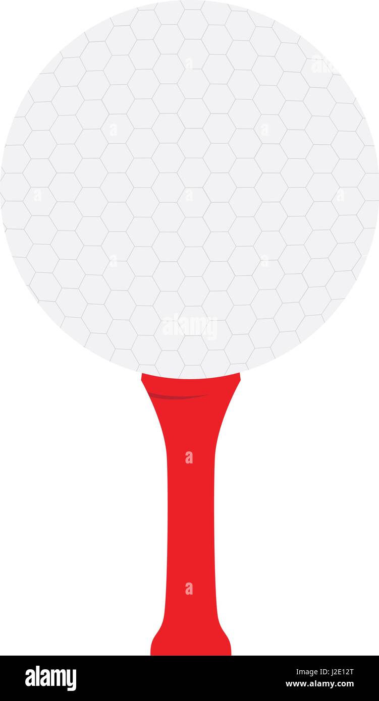 Isolated Golf Ball Stock Vector Image And Art Alamy