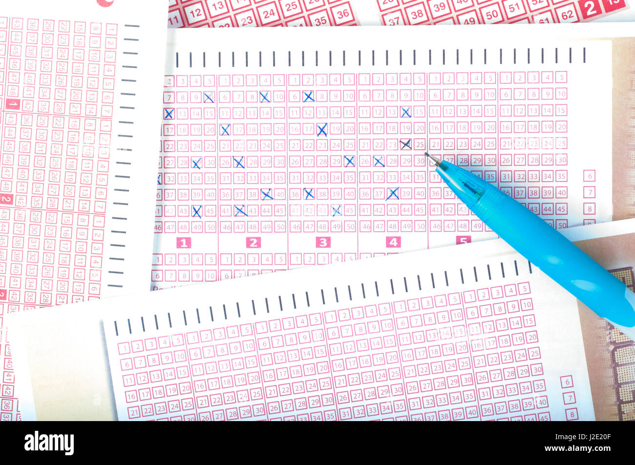 Powerball lottery ticket hi-res stock photography and images - Alamy