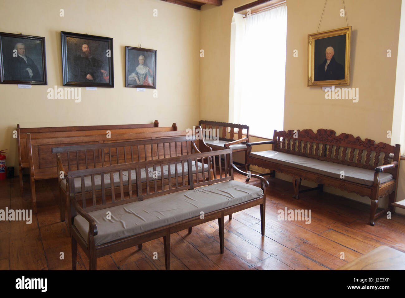 Original court room Drostdy museum Swellendam Overberg Western Cape ...