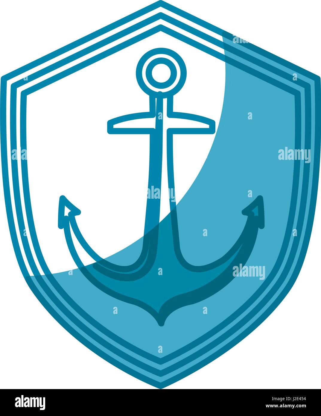 Anchor marine symbol Stock Vector Image & Art - Alamy