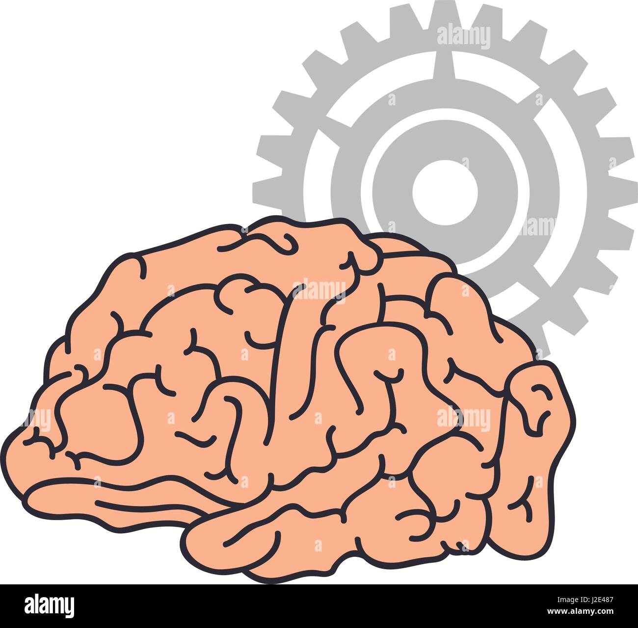 Human brain intelligence Stock Vector Image & Art - Alamy