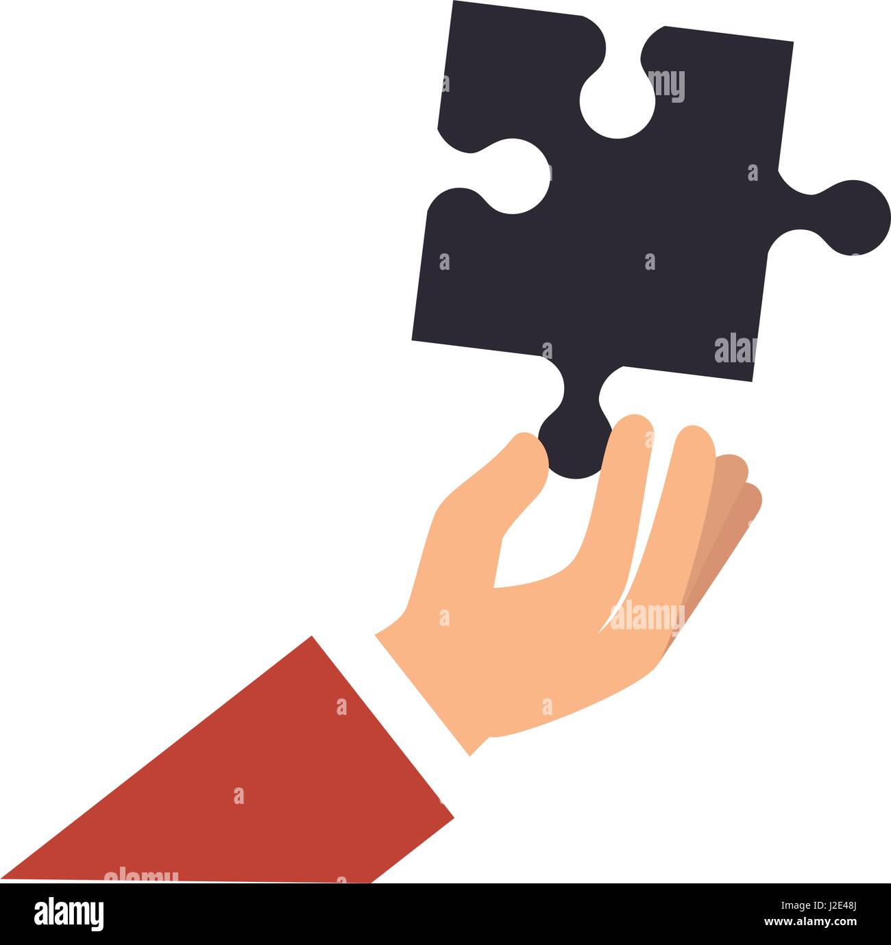 Puzzle pieces symbol Stock Vector Image & Art - Alamy