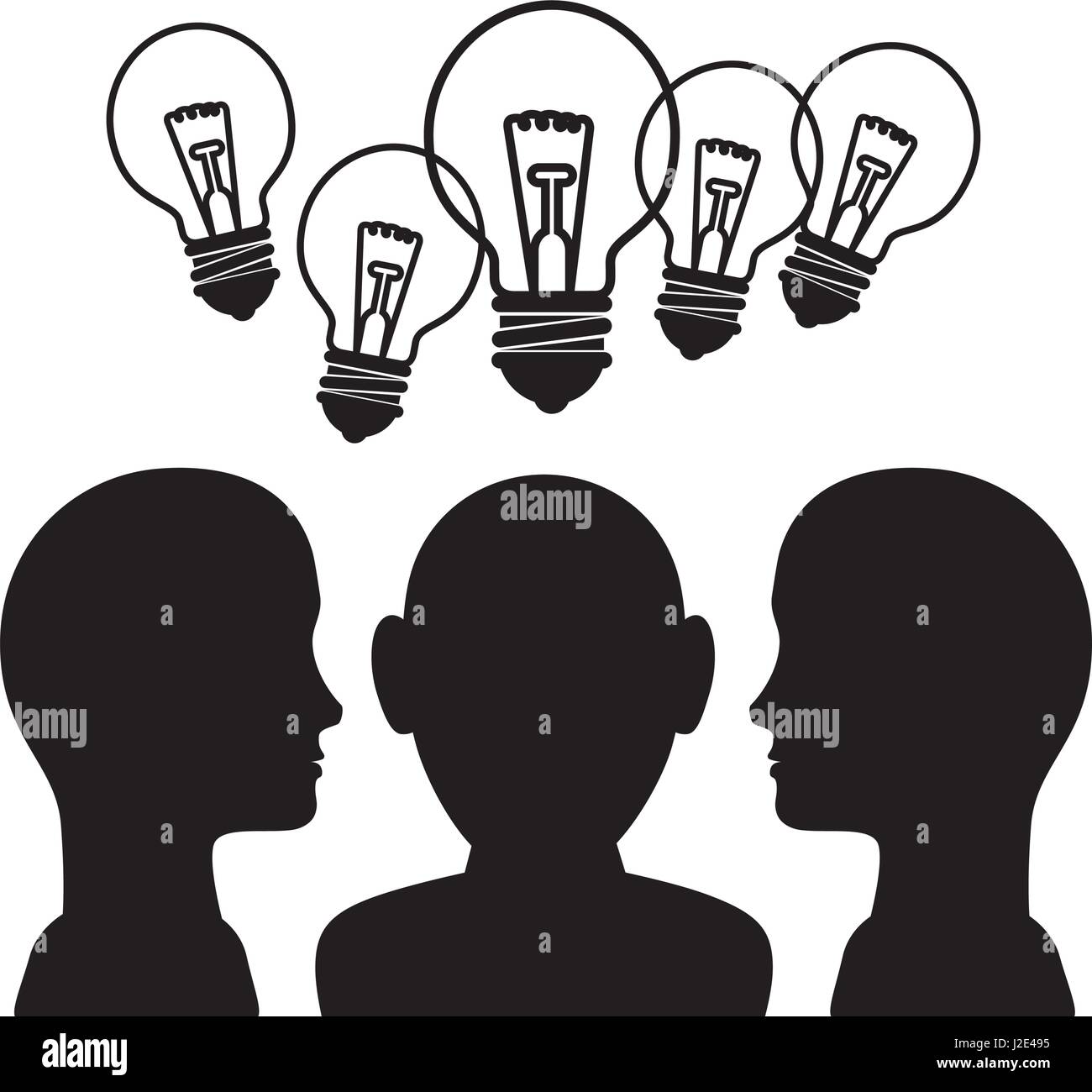 Human brain intelligence Stock Vector Image & Art - Alamy