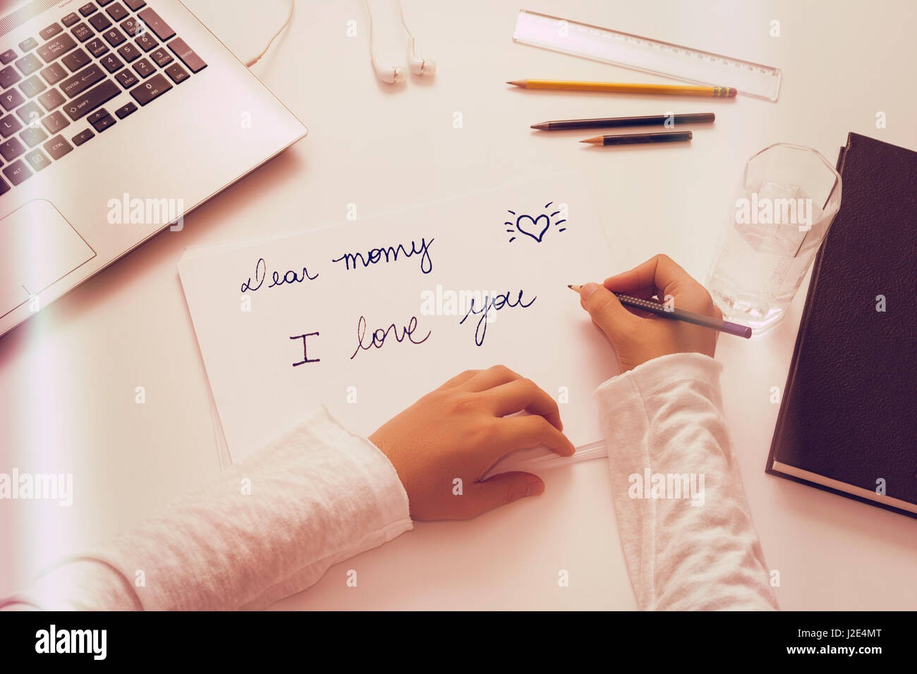 Son`s perspective when writing a letter to his momy. Mothers Day ...