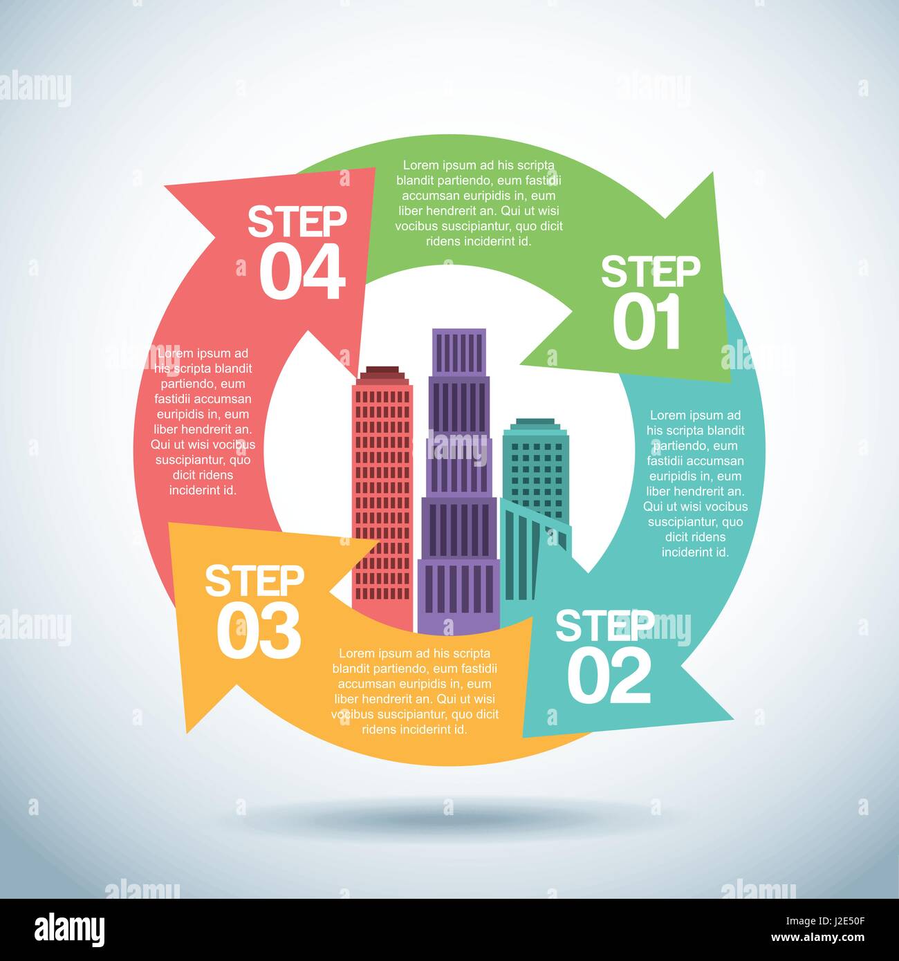 buildings infographic city presentation Stock Vector Image & Art - Alamy