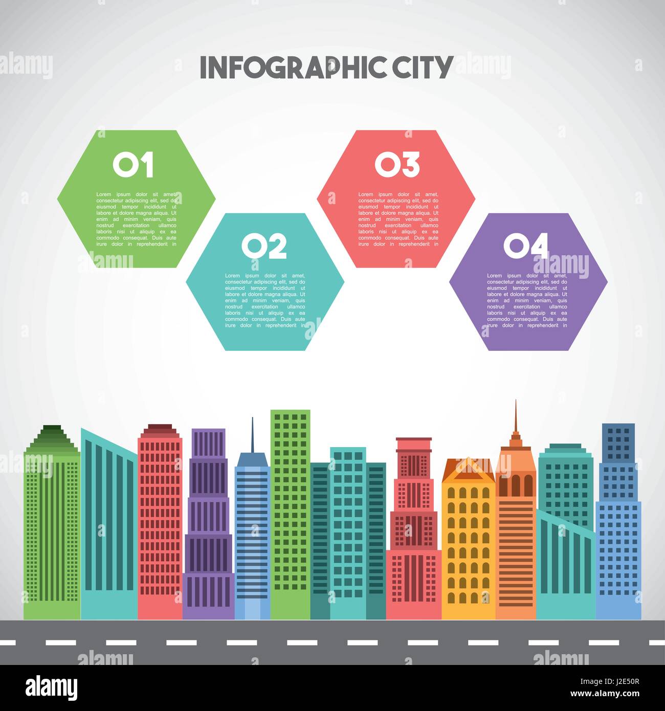 buildings infographic city presentation Stock Vector Image & Art - Alamy