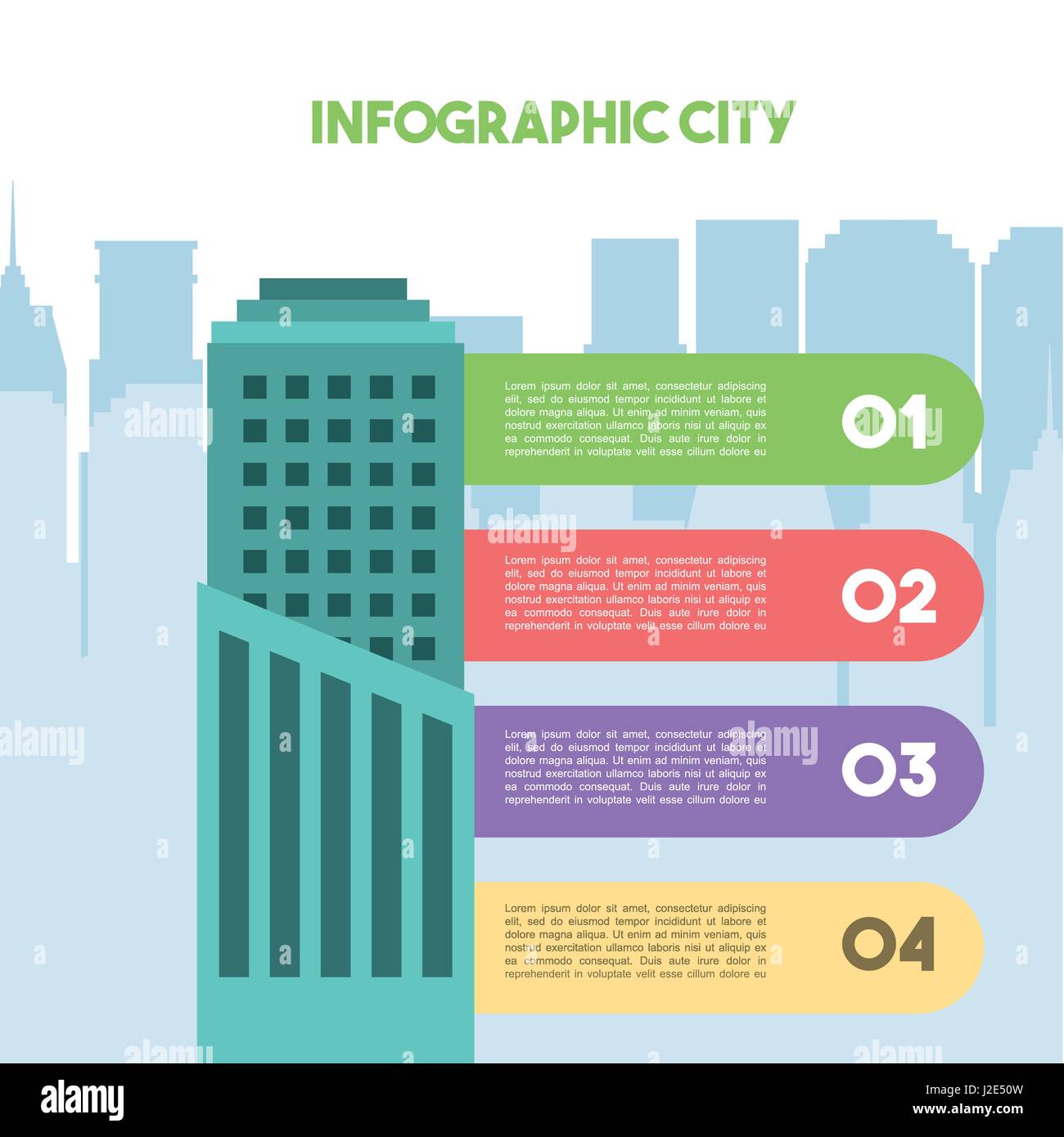 buildings infographic city presentation Stock Vector Image & Art - Alamy