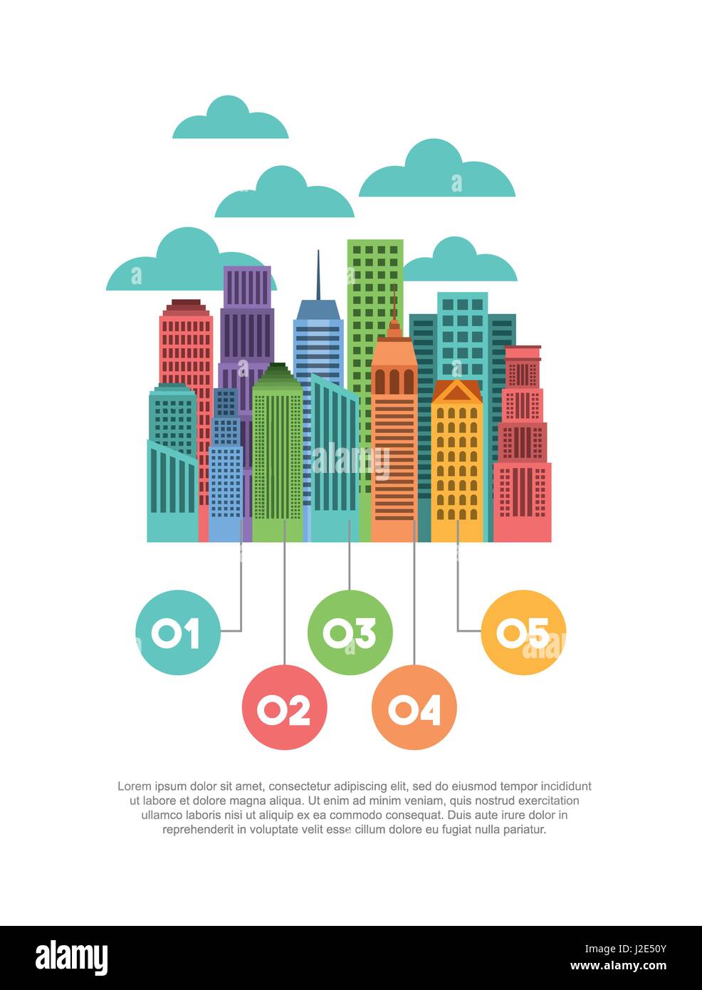 buildings infographic city presentation Stock Vector Image & Art - Alamy