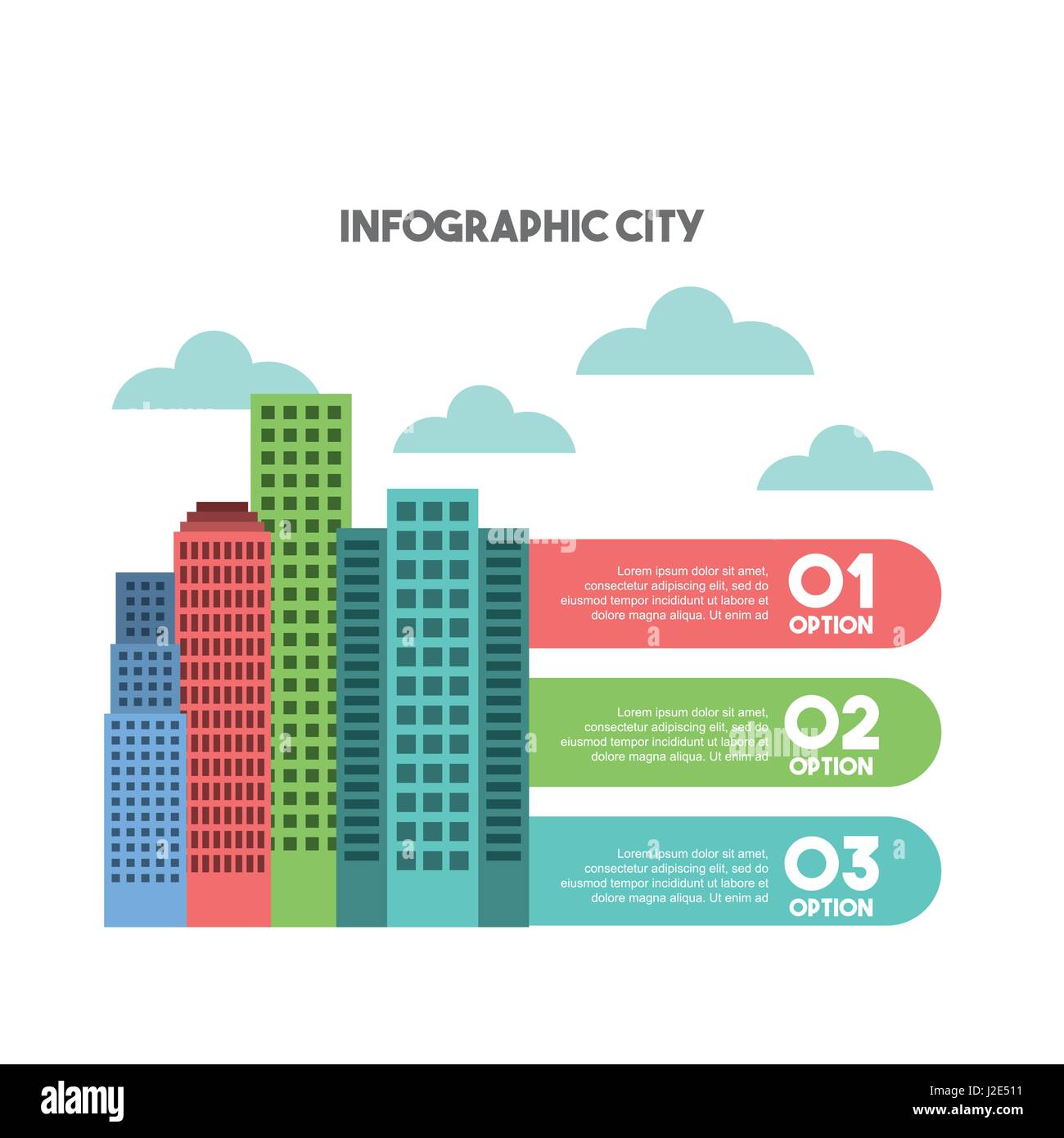 buildings infographic city presentation Stock Vector Image & Art - Alamy
