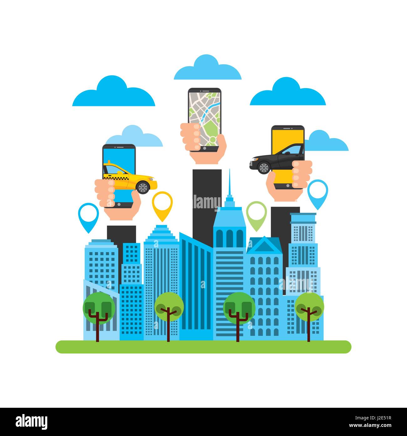 transport service app technology icon Stock Vector Image & Art - Alamy