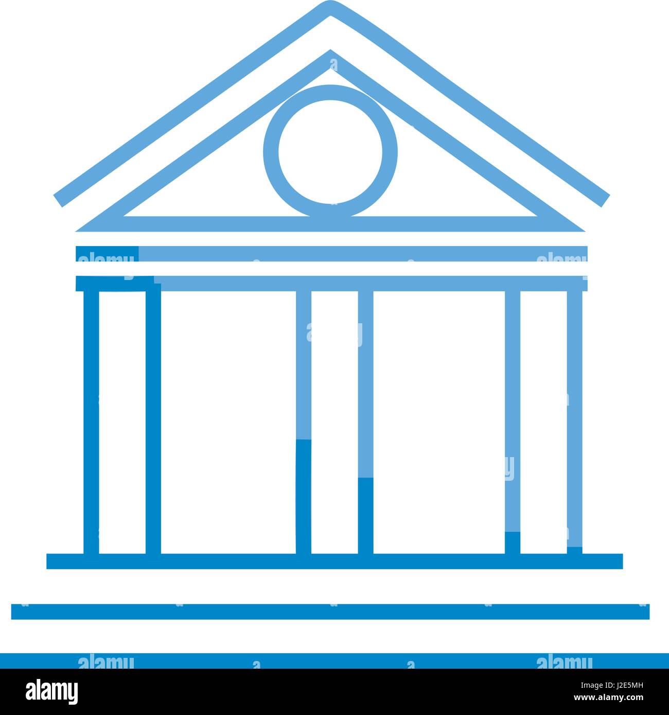 building with columns icon Stock Vector Image & Art - Alamy
