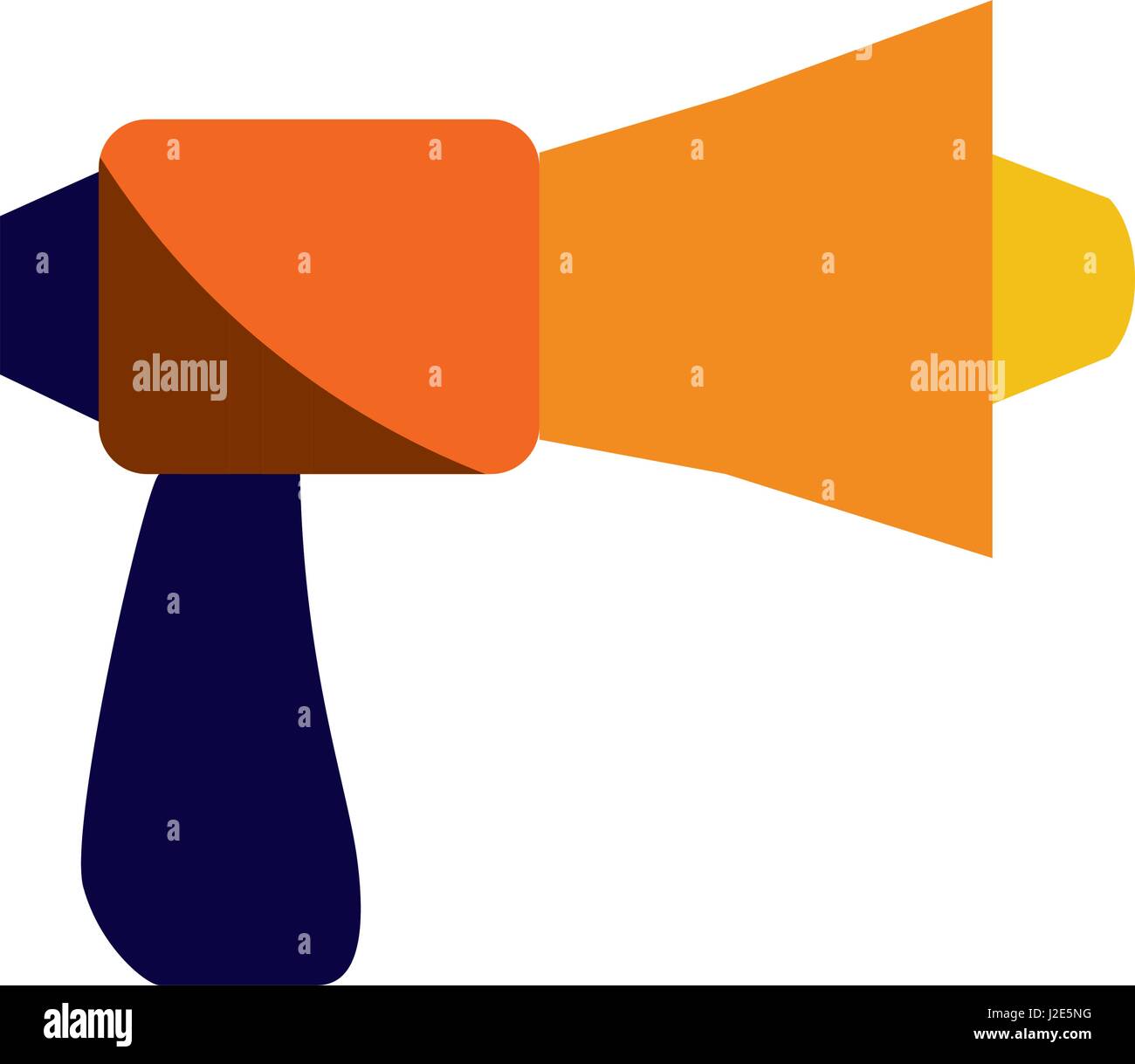 megaphone sound isolated icon Stock Vector Image & Art - Alamy