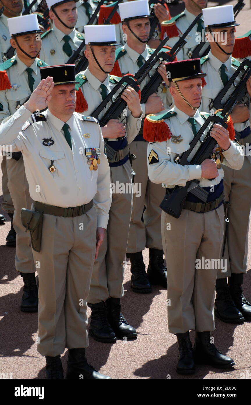 French Foreign Legion pay homage to its heroes on the occasion of ...