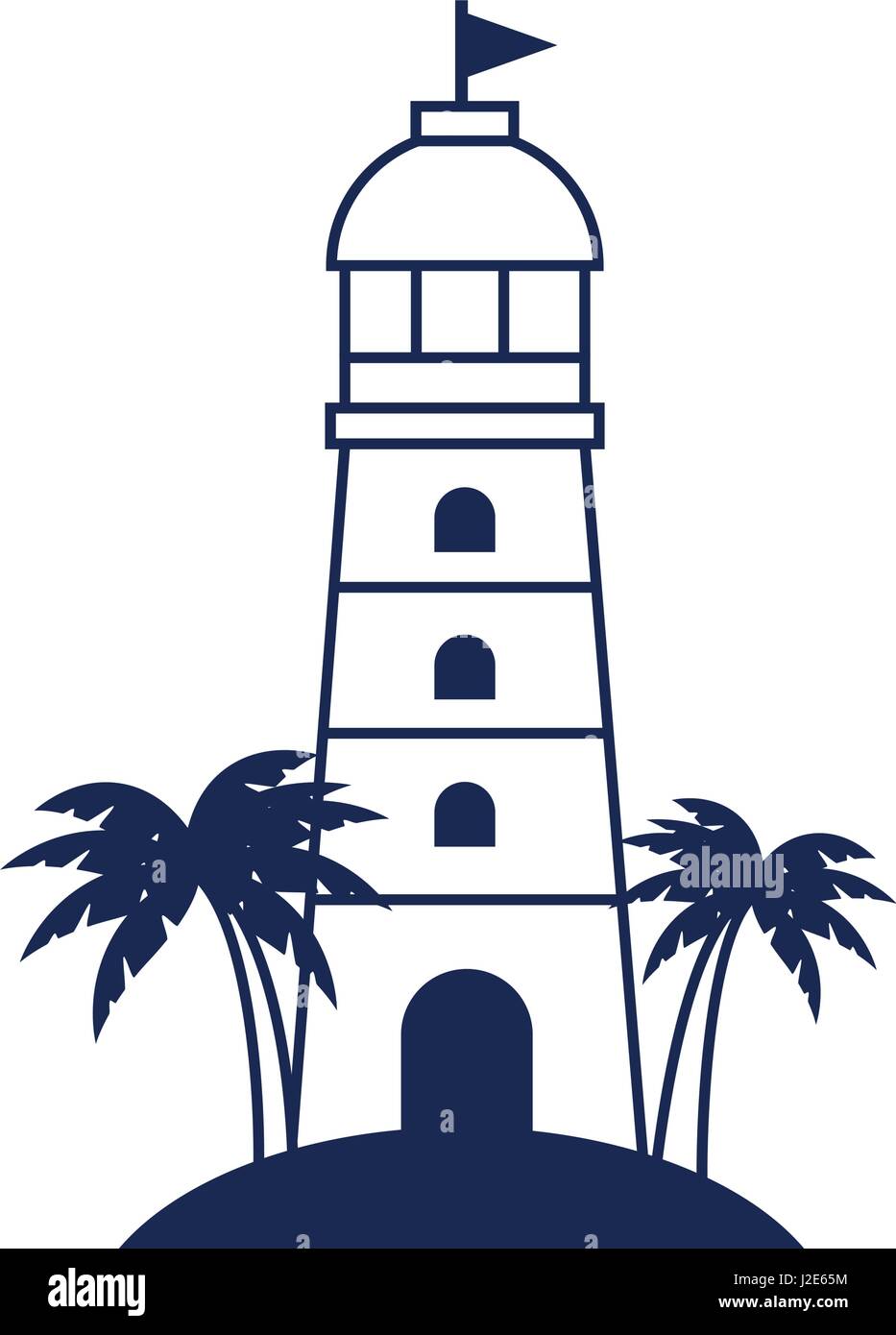 lighthouse icon image Stock Vector Image & Art - Alamy