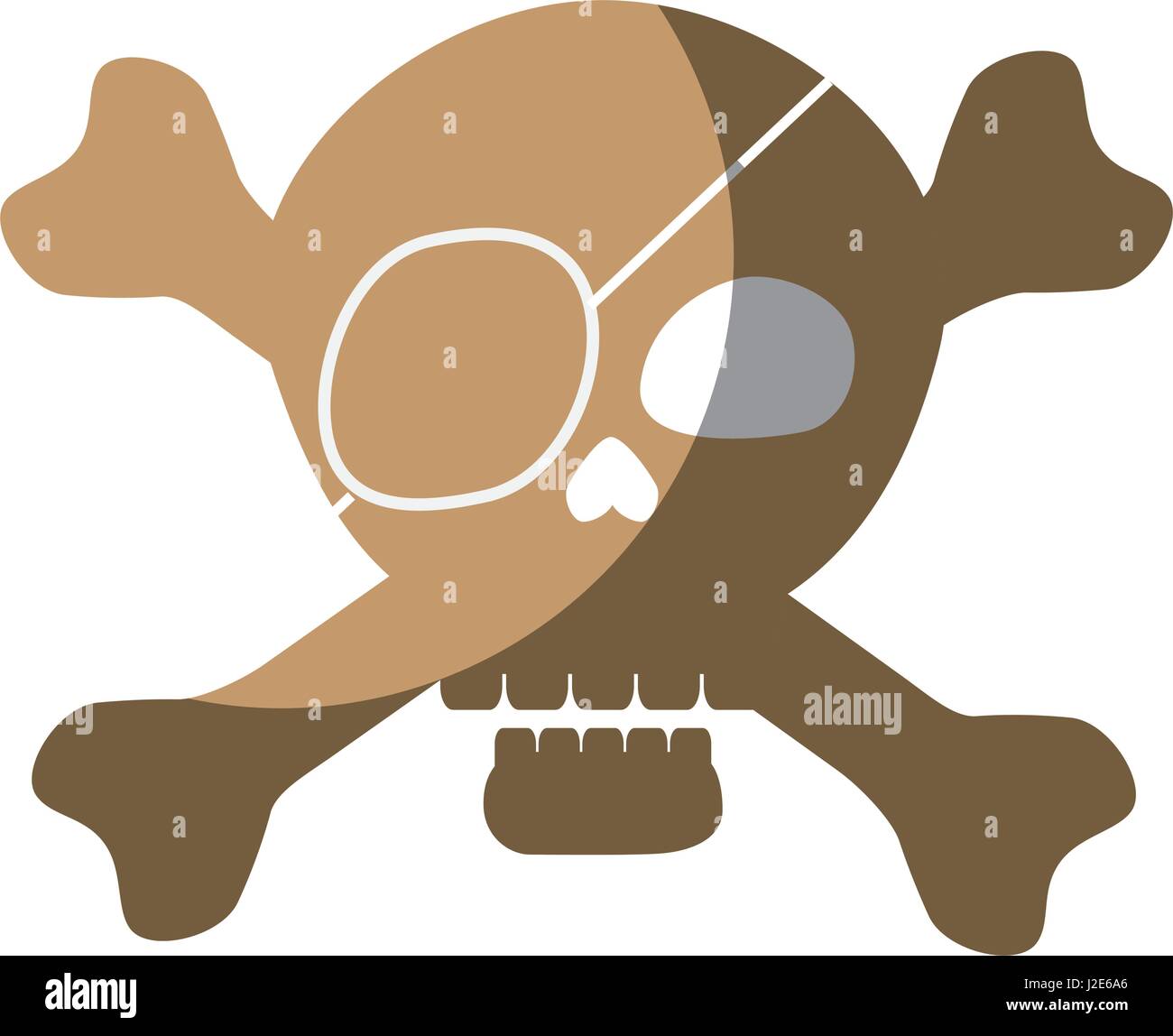 pirate skull icon Stock Vector Image & Art - Alamy