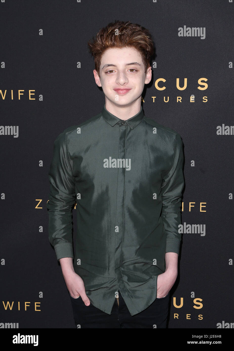 Premiere Of Focus Features' "The Zookeeper's Wife" Featuring: Thomas ...