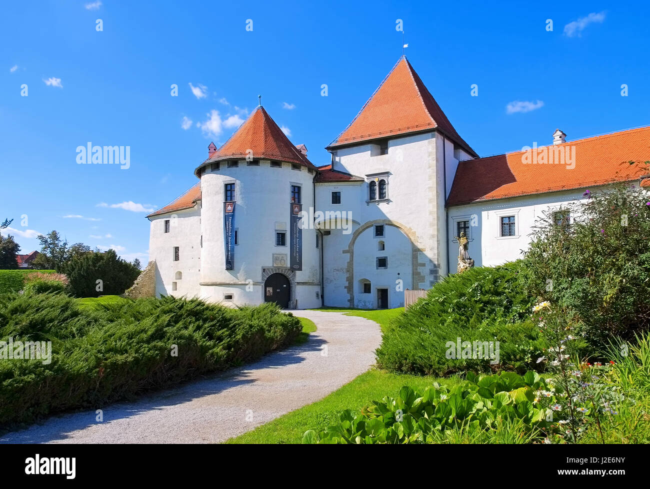 old medieval castle in Varazdin, Croatia Stock Photo - Alamy