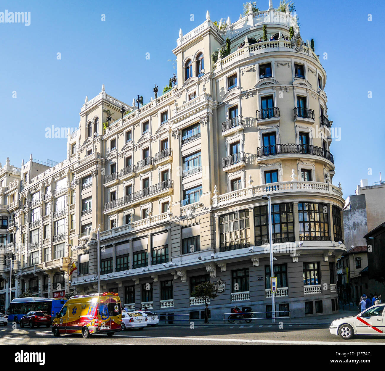 Famous Buildings in Spain and Spanish architecture Stock Photo - Alamy