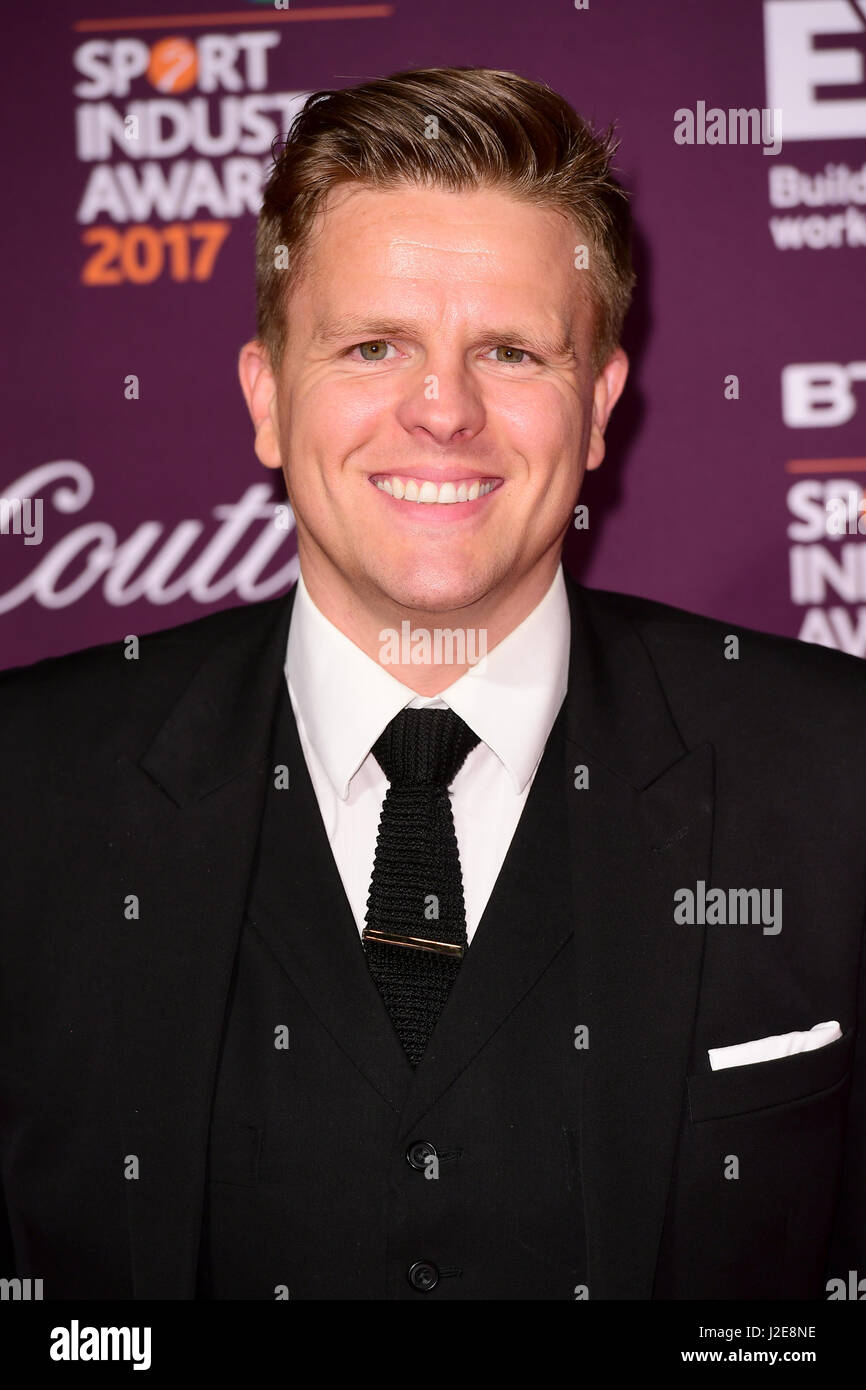 Jake Humphrey attending the BT Sport Industry Awards 2017 held at ...