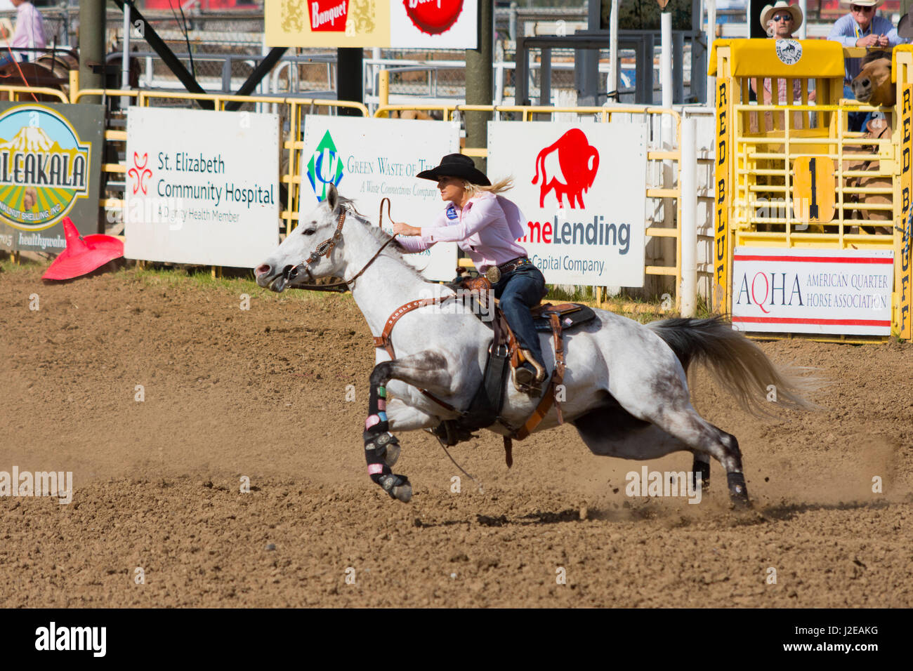 Red Bluff rodeo Roundup 2017 Stock Photo - Alamy