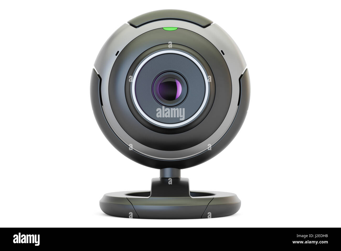 Webcam, 3D rendering isolated on white background Stock Photo - Alamy