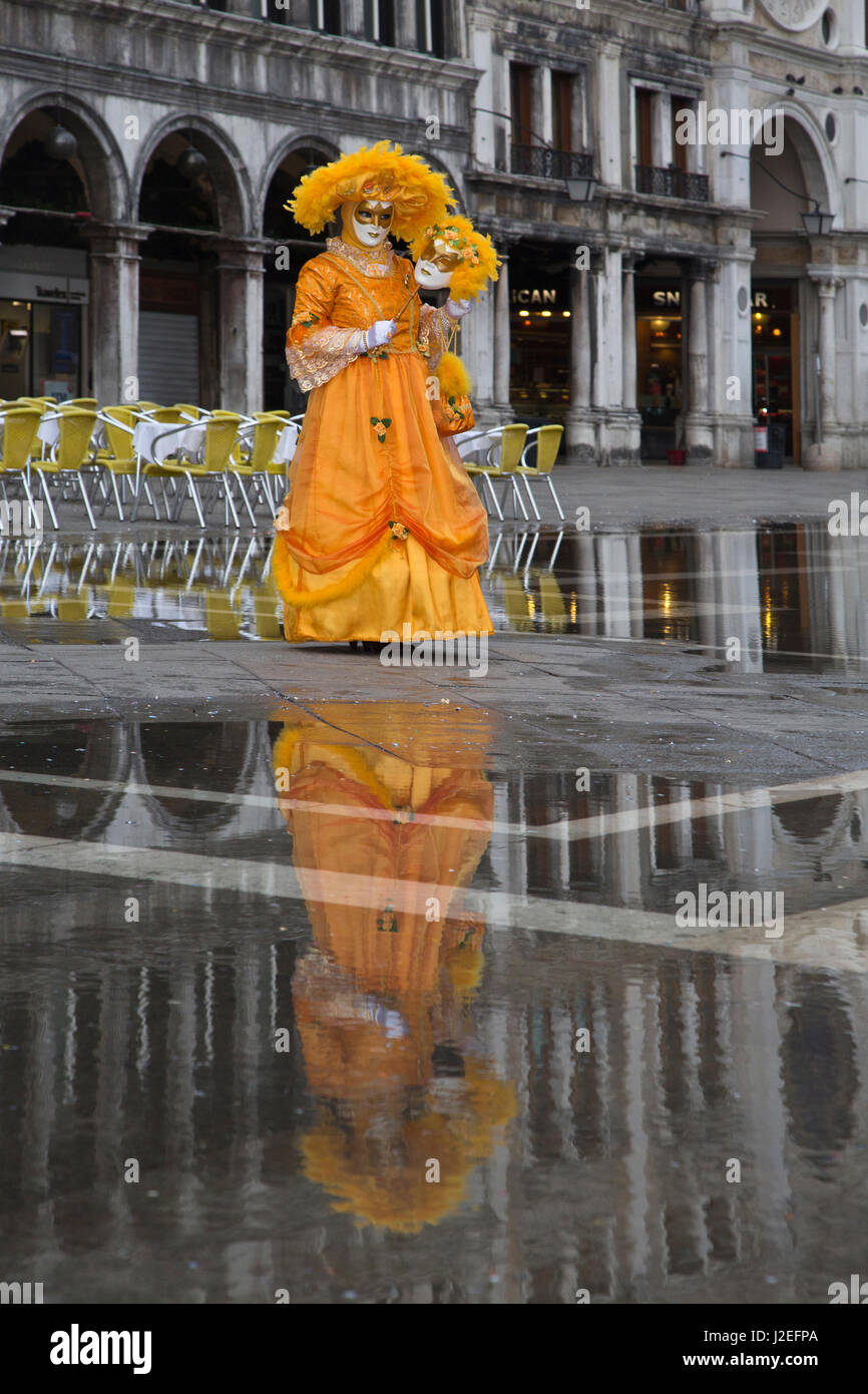 Venice, Italy. Mask and Costumes at Carnival Stock Photo - Alamy