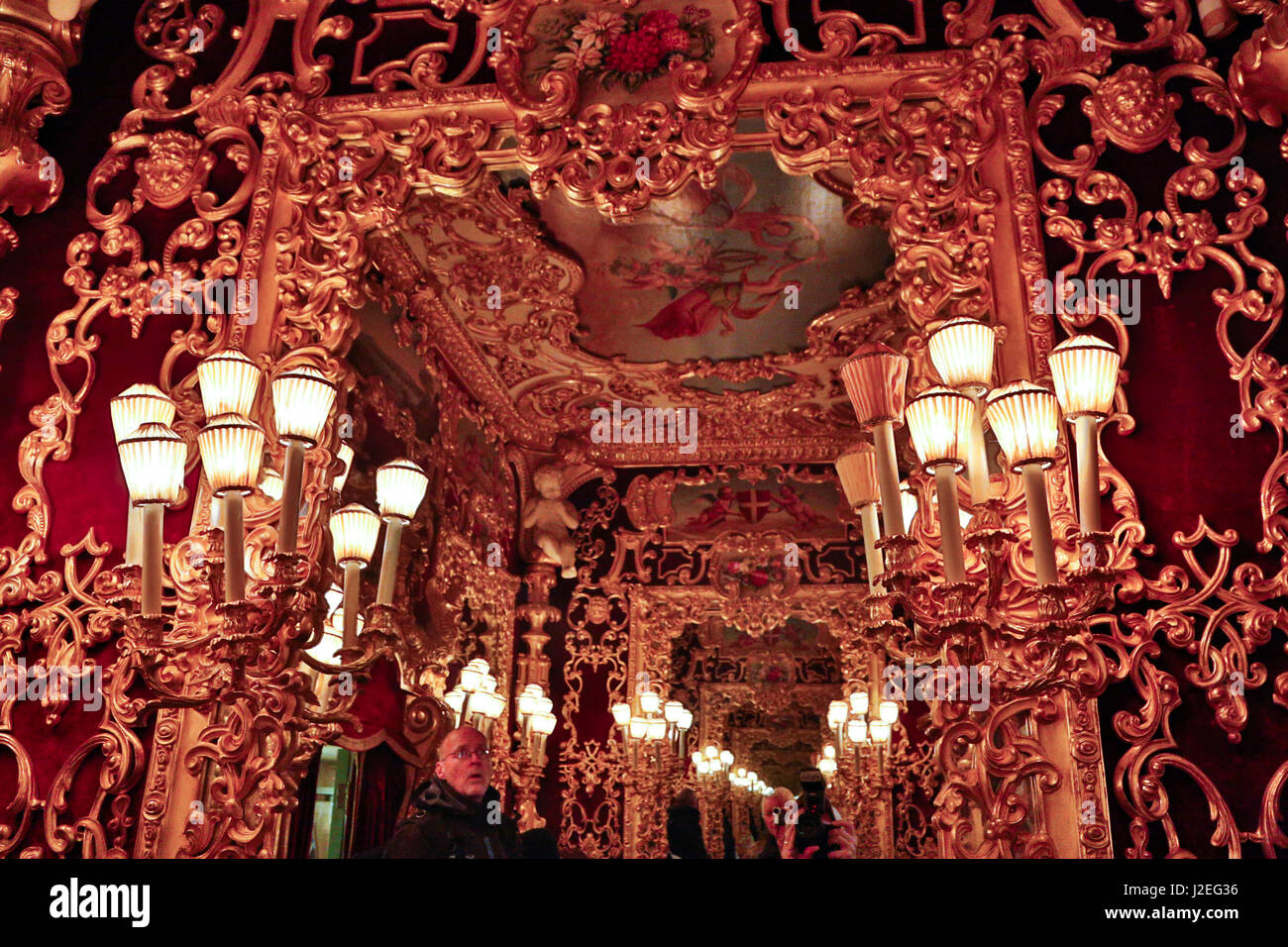 Venice Opera House Interior, Venice, Italy Stock Photo - Alamy