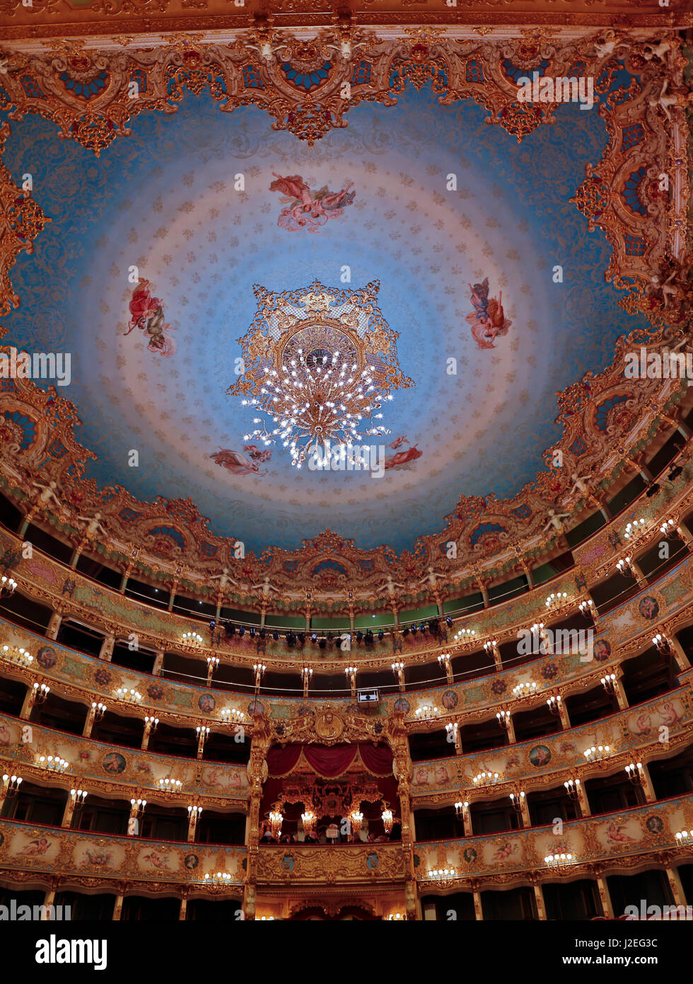 Venice Opera House Interior, Venice, Italy (Large format sizes ...
