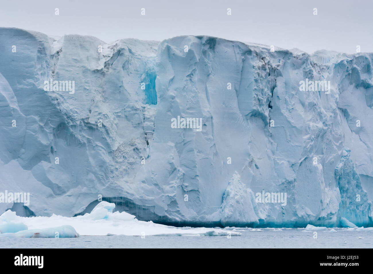 Norway. Svalbard. Nordaustlandet Island. Brasvelbreen. Austfonna Ice ...