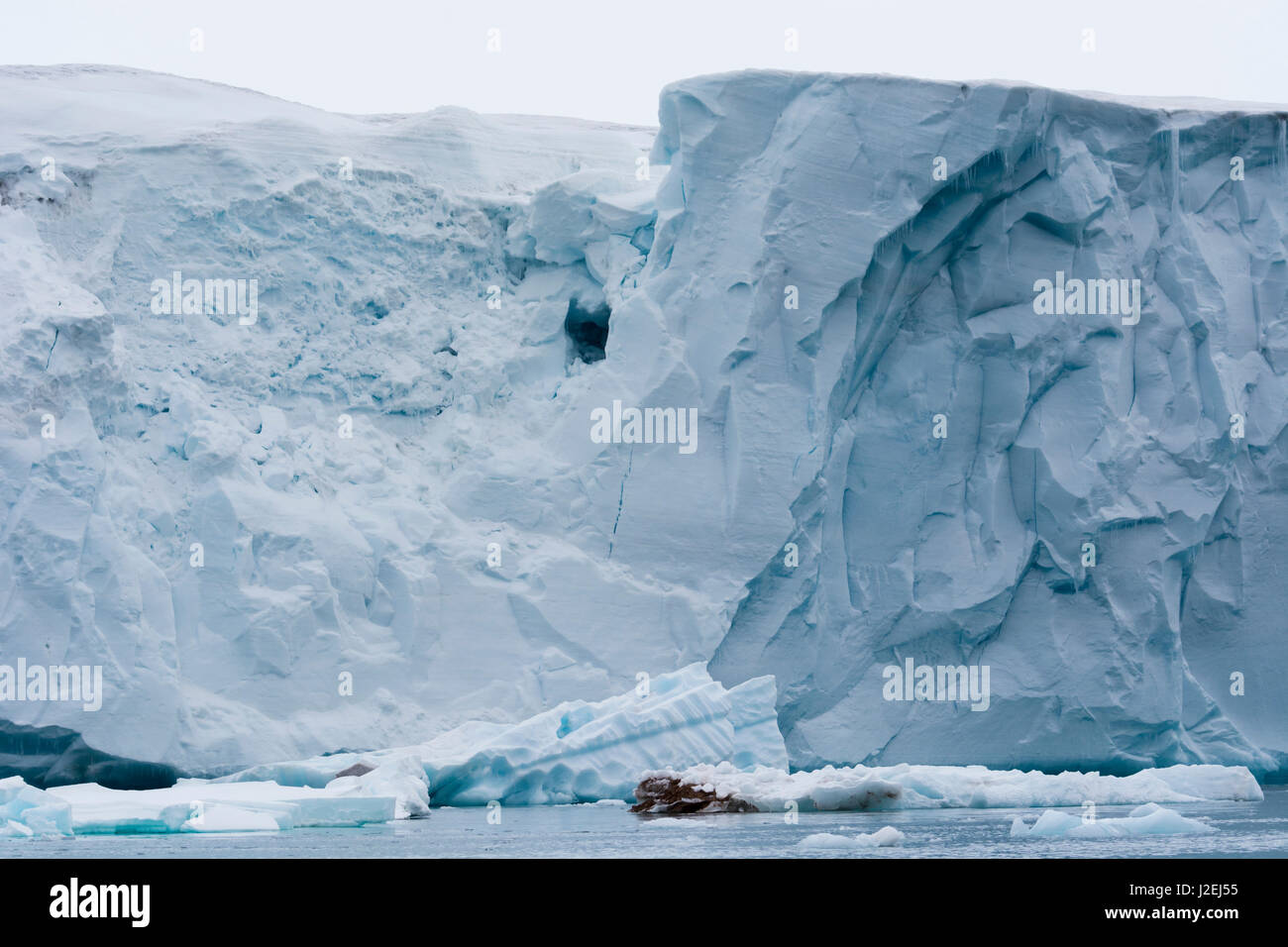 Norway. Svalbard. Nordaustlandet Island. Brasvelbreen. Austfonna Ice ...