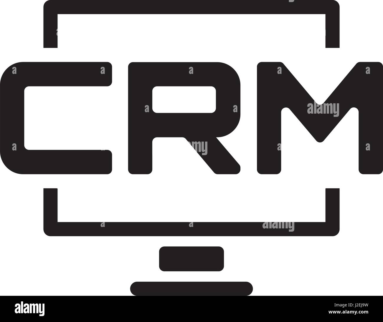 Desktop CRM System Icon. Flat Design Stock Vector Image & Art - Alamy Desktop CRM System Icon. Flat Design Stock Vector Image & Art - Alamy