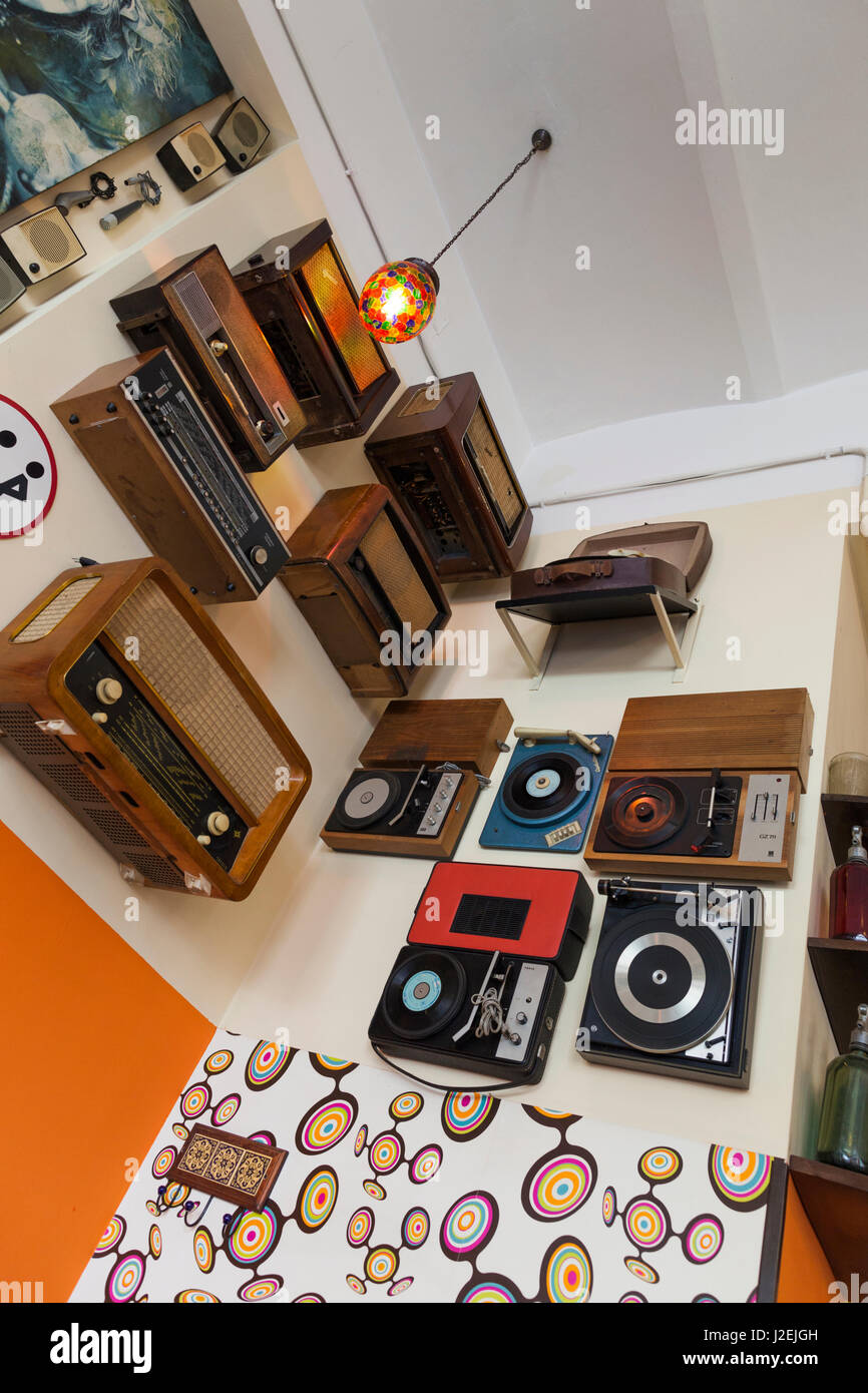 Romania, Crisana Region, Oradea, Lactobar, retro bistro restaurant ...