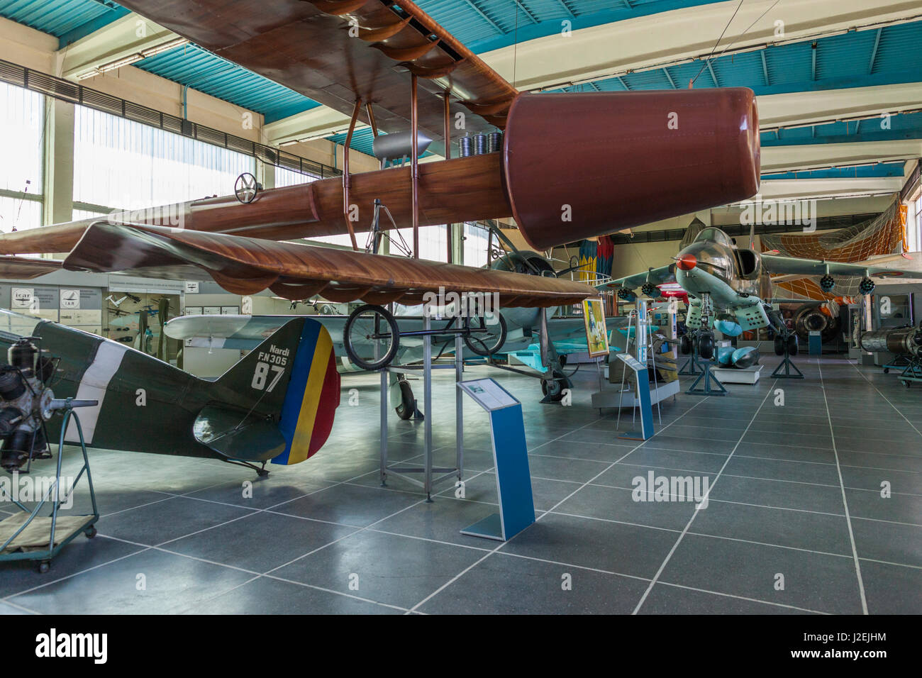 Romania, Bucharest, National Military Museum, Romanian built, Coanda ...