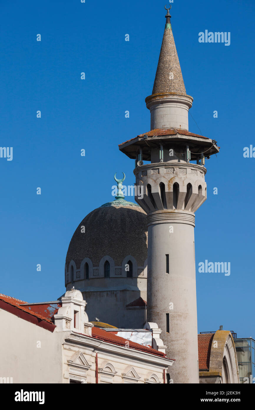 Romania, Black Sea Coast, Constanta, Geamia Hunchiar Mosque, exterior ...