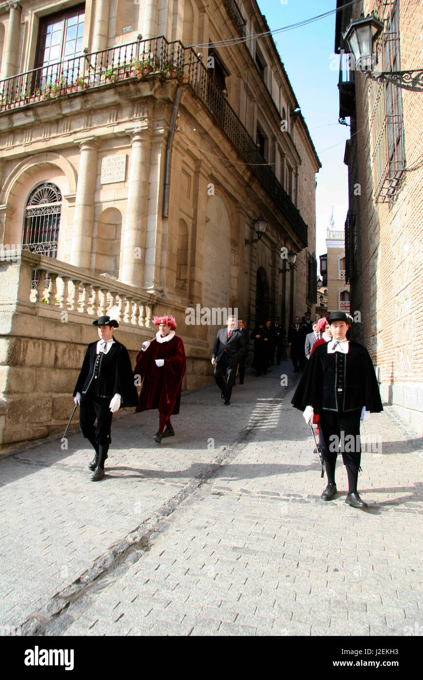 Spain, Toledo. Government officials Stock Photo - Alamy