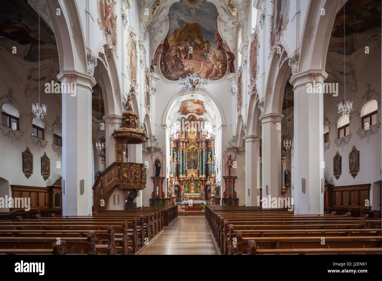 Germany, Baden-Wurttemburg, Black Forest, Bad Sackingen, Munster St ... Germany, Baden-Wurttemburg, Black Forest, Bad Sackingen, Munster St ...