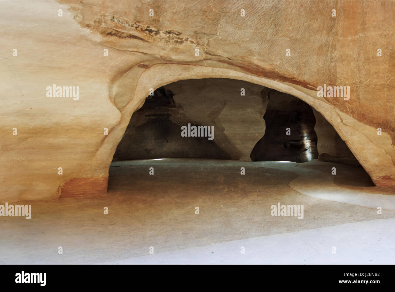 Bell cave at Maresha. Maresha famous tourist and archaeological site in ...