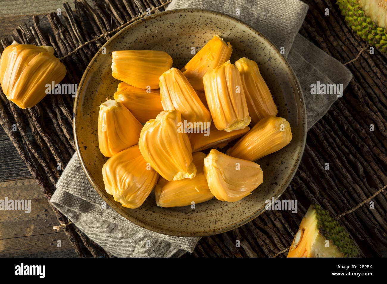 Homemade Organic Fresh Jackfruit Ready to Eat Stock Photo - Alamy