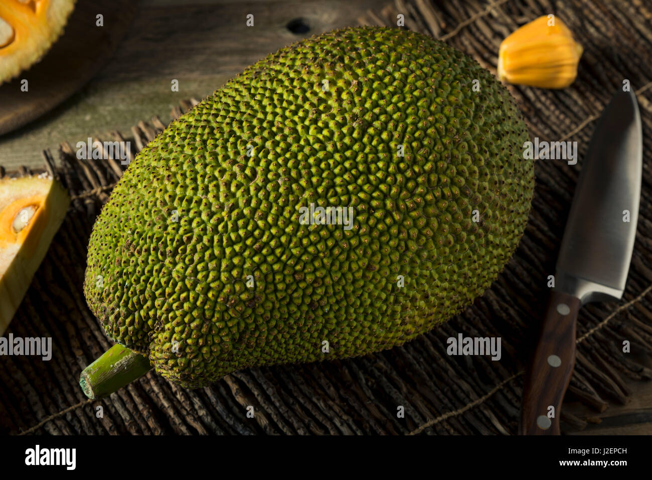 Homemade Organic Fresh Jackfruit Ready to Eat Stock Photo - Alamy