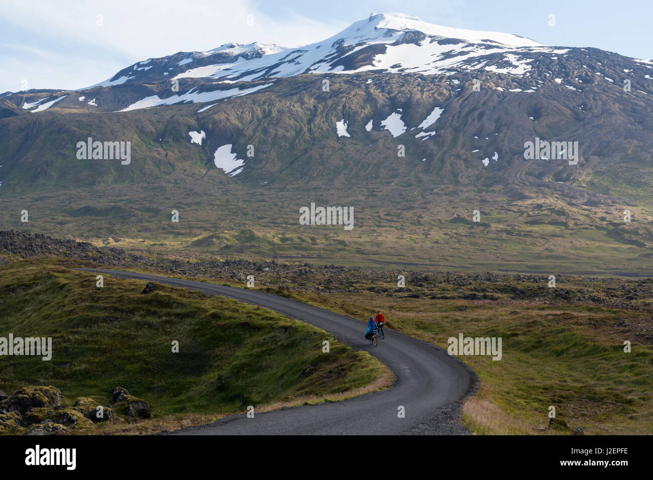 Iceland, West Iceland, Snaefellsnes. Snaefellsjokull National Park ...
